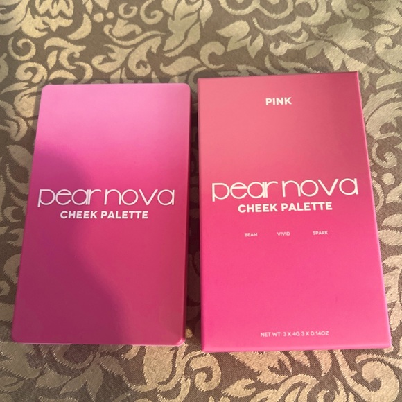 Pear Nova | Makeup | Pear Nova Cheek Palette In Pink Cream Powder Pearl ...
